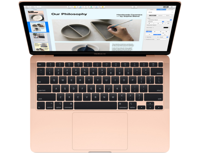 13″ MacBook Air with scissor keyboard (2020) | Low End Mac
