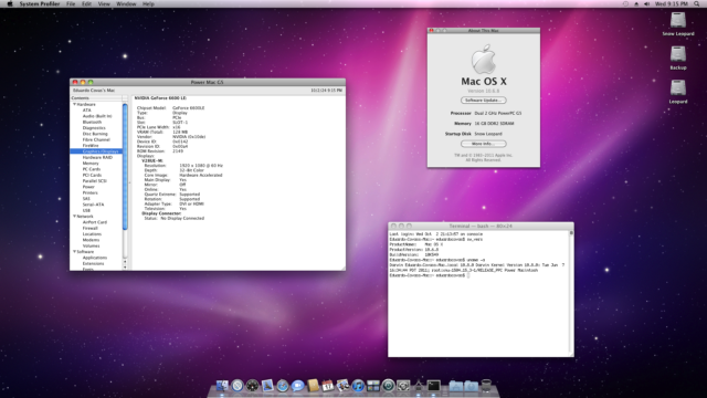 Mac OS X Snow Leopard 10.6 – 10.6.8 for PowerPC | Low End Mac