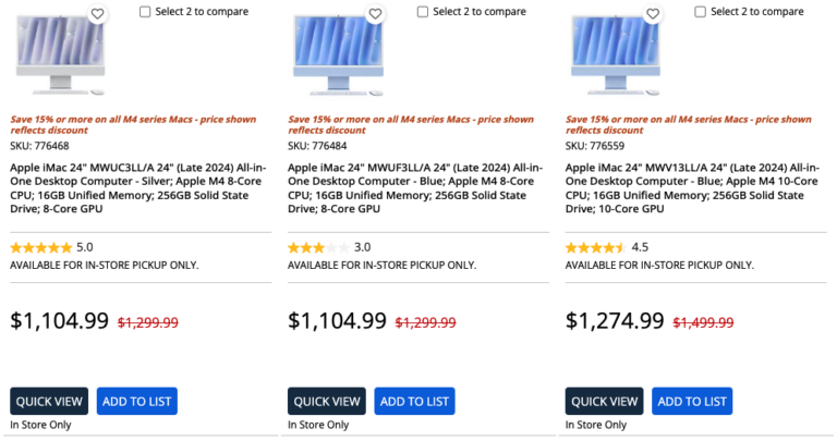 Micro Center Mac Deals: M4 MacBook Pro, Mac Studio, refurb, and more ...