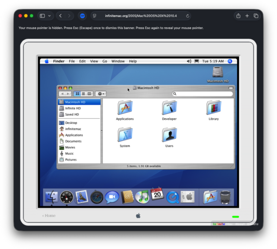 InfiniteMac: Run classic Mac OS in your browser - Low End MacLow End Mac